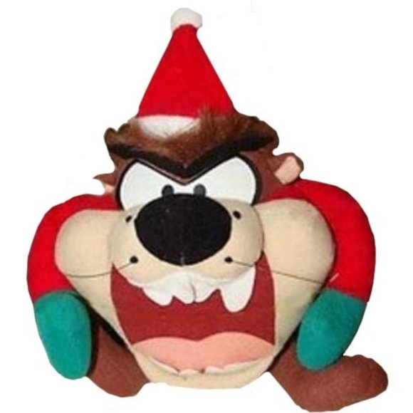 Warner Bros. | Toys | 997 Looney Tunes Taz Tasmanian Devil Santa Claus ...